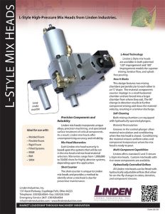 L-Style Mix Head | Custom-Engineered Polyurethane Equipment & Mix Heads ...